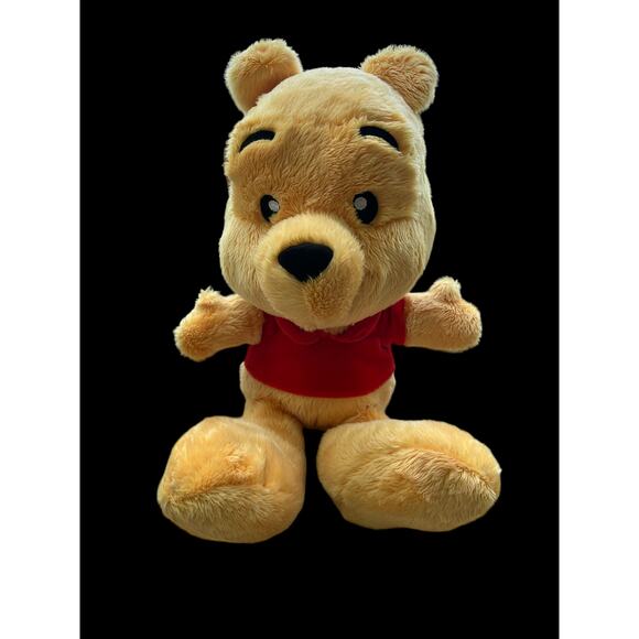 Disney | Toys | Disney Parks Winnie The Pooh Big Feet Soft Plush | Poshmark
